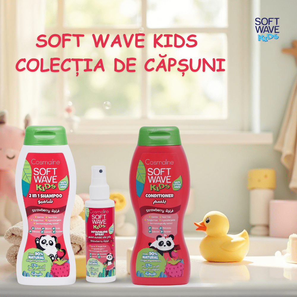 Balsam copii mușețel natural 400 ml – Cosmaline Soft Wave Kids ...