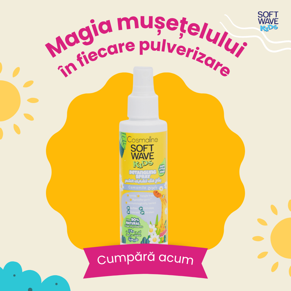 Balsam copii mușețel natural 400 ml – Cosmaline Soft Wave Kids ...